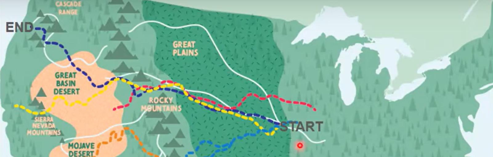 Trails West Map Analysis | Autry Museum of the American West
