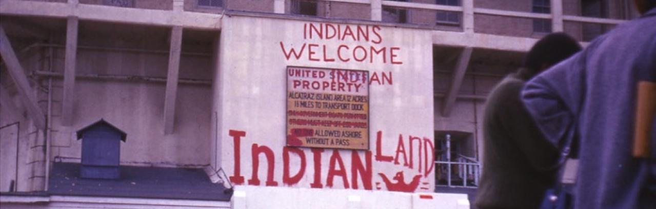 The Alcatraz Logbook: Signs of Red Power | Autry Museum of the American ...