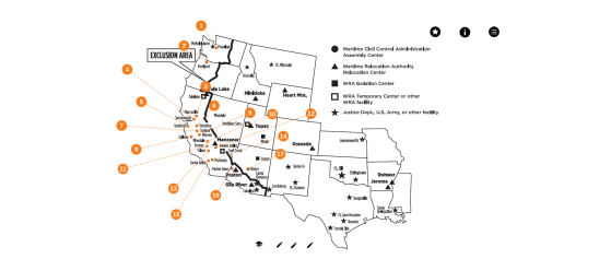 Interactive Map: Japanese American Incarceration | Autry Museum of the ...